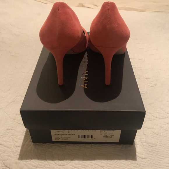 Ann Taylor | Shoes | Ann Taylor Pink Sunset Pumps Sz 8 | Poshmark